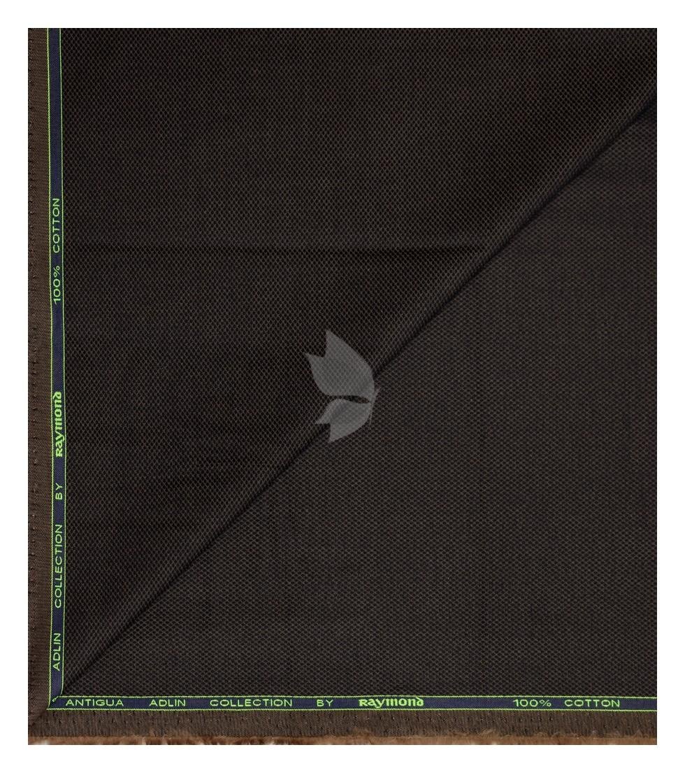 Raymond 100% Egyptian Giza Cotton Brown colour Jacquard Pattern ...